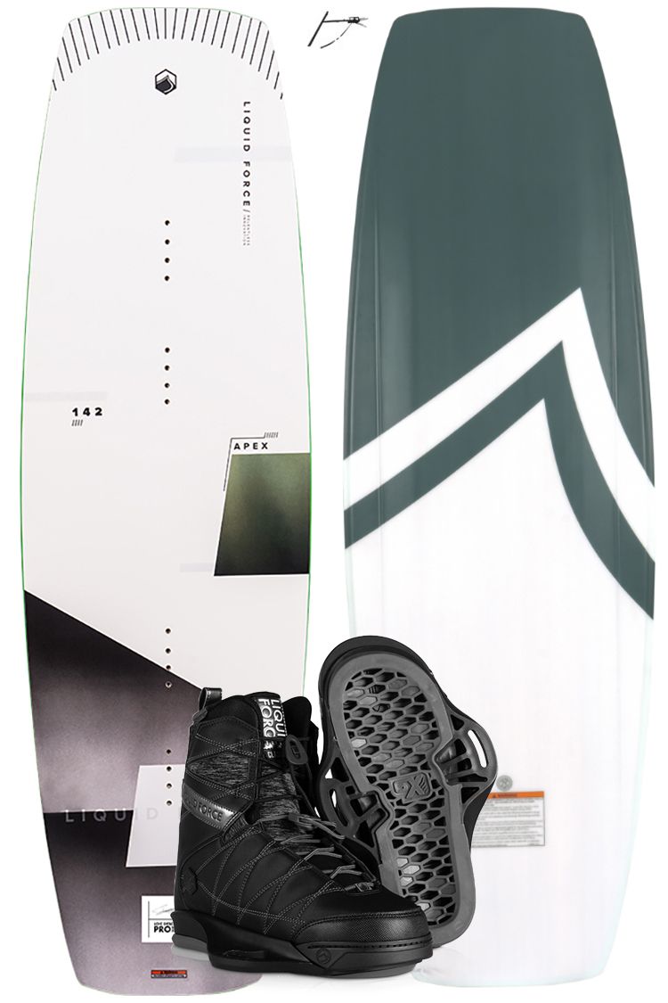 Liquid Force APEX 142cm plus CLASSIC 6x Wakeboardset 2022 - Buy online ...
