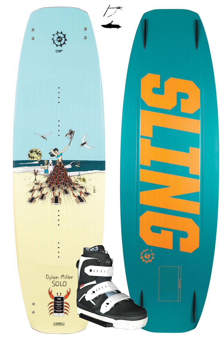 Slingshot Solo 2021 138cm plus Slingshot SPACE MOB 2021 Wakeboardset ...