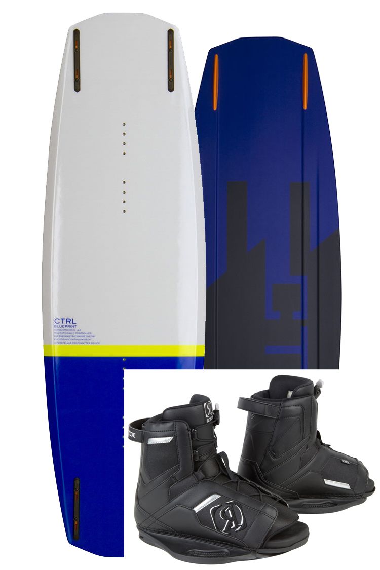 CTRL The Blueprint Wakeboard plus Ronix Divide Bindung Wakeboardset ...