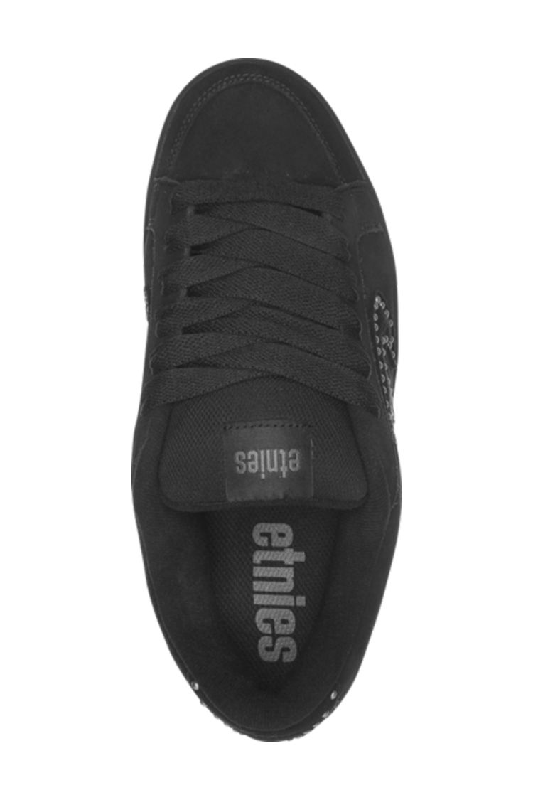 Etnies KINGPIN SKATEBOARD SCHUHE BLACK CLACK SILVER 2026 - Buy online ...
