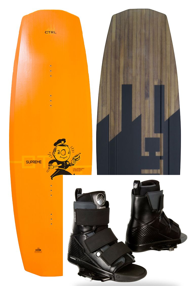 CTRL Supreme 138 Woodcore Wakeboard + Liquid Force Vantage OT Bindung ...